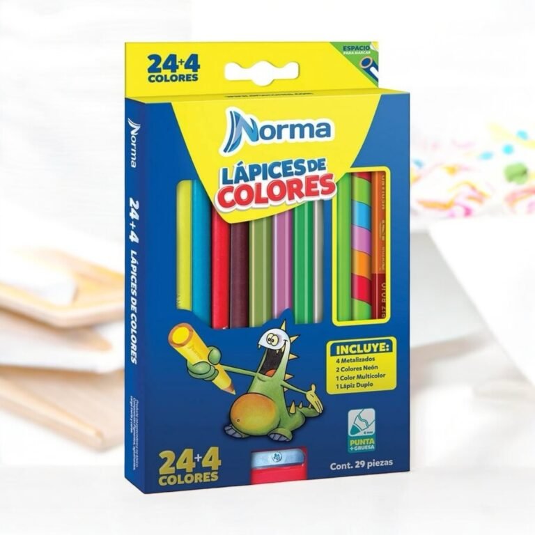 Colores Norma 28 Piezas | Ultra Mayoreo